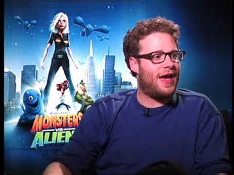 Seth Rogen Interview Monsters Vs Aliens Youtube