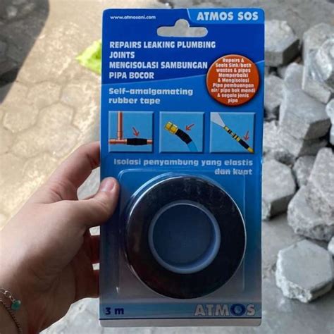 Jual Lem Pipa Utk Tambal Pipa Pvc Bocor Atmos Perban Pipa Bocor 3 M