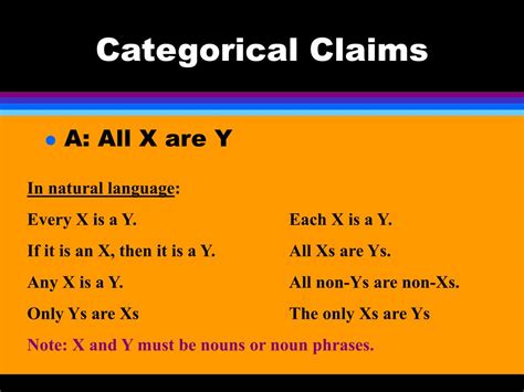 PPT Categorical Logic PowerPoint Presentation Free Download ID 3215789