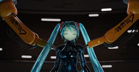 Hatsunemiku Hatsune Miku Vocaloid Slime Robot Miku Pixiv