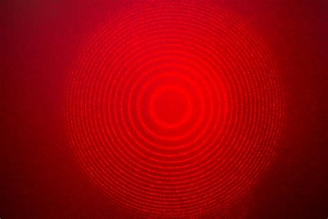 Premium Photo Red Laser Interference