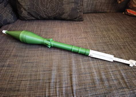 Rpg 7 1 1 Scale Pg 7vm Anti Tank Rocket Free 3d Print Model Makerworld