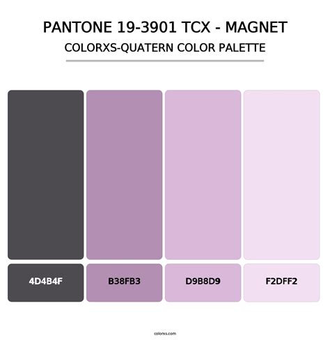 pantone 19 3901 tcx magnet color palettes