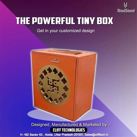 Wooden Tiny Box Speakers At Best Price In Noida Id 2855236056155