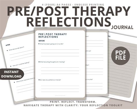 Pre And Post Therapy Notes Printable Mental Health Resource Dbt Therapy