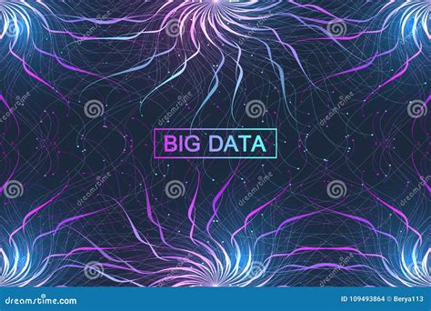 Big Data Complex Graphic Abstract Background Communication