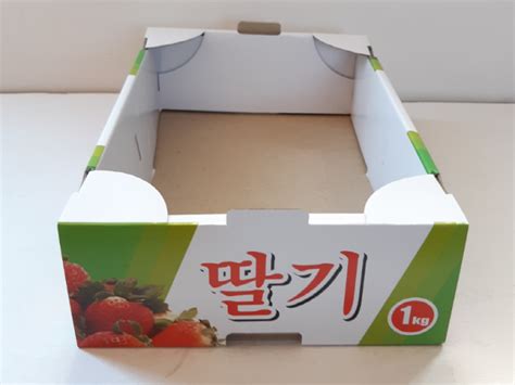 1kg 500gx2개 딸기박스 100매 박스도매닷컴
