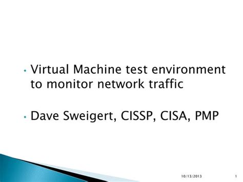 Preliminary Build Out Of Wireshark Tool Within Oracle Virtual Box Pdf