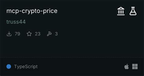 Score Crypto Price And Market Analysis Mcp Server Glama