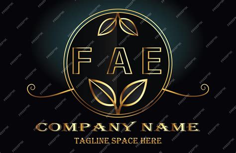 Premium Vector Fae Letter Logo