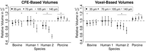 Volume Segmentation Depending On The Image Resolution The Relative Download Scientific Diagram