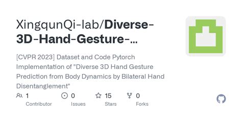 Github Xingqunqi Lab Diverse D Hand Gesture Prediction Cvpr Dataset And Code Pytorch