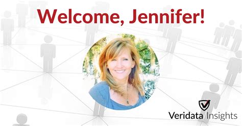 Veridata Insights Welcomes Jennifer Miller To The Team Veridata Insights