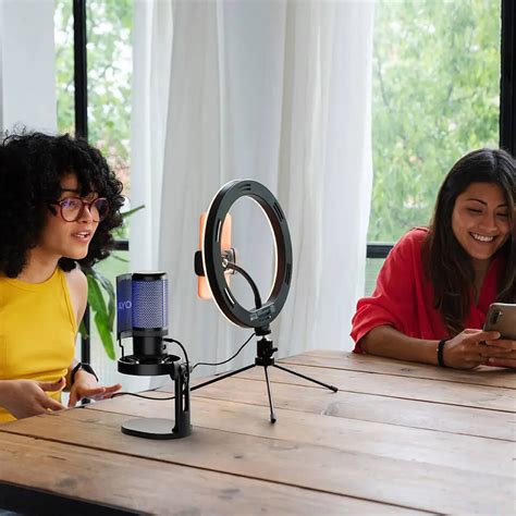 Boya K Vibrant Lighting Condenser Usb Microphone Boya