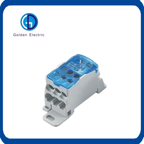 Ukk 500a Power Distribution Screw Terminal Blocks With Plastic Cover China Busbar And Copper