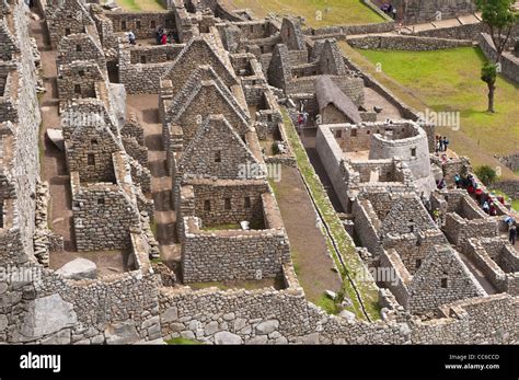 Machu Picchu Unesco World Heritage Site Ancient Inca Stone Remains