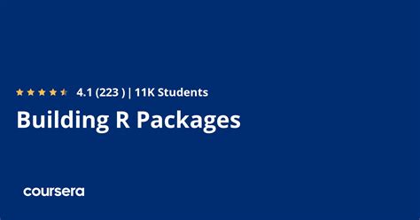 Building R Packages Coursera