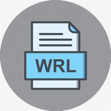 Document File Folder Vector Design Images Wrl File Document Icon Document Icons File Icons