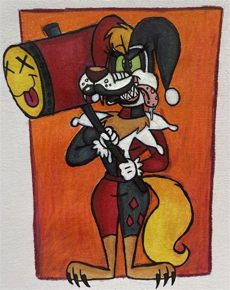 Harley Quinn Hyena From The Batman And Tmnt Movie Ranthro