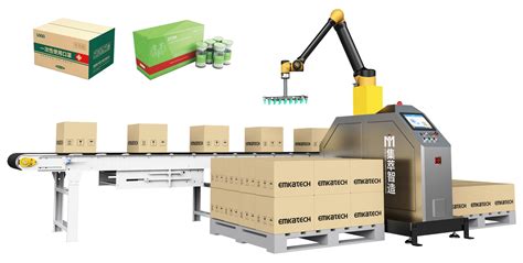 Fully Automatic 6 Axis Collaborative Palletizer Robot Arm For Industrial Palletizing Robot