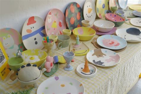 안양 따땃공방에서 색소지 플레이트 원데이클래스 🥰 안양데이트 도자기체험 추천 네이버 블로그