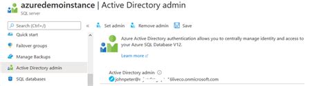 Azure Ad Authentication For Azure Sql Databases