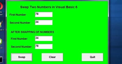 free programming source codes and computer programming tutorials swap