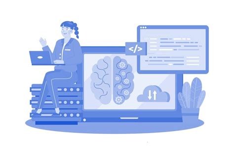 Premium Vector Ai Improves Natural Language Processing