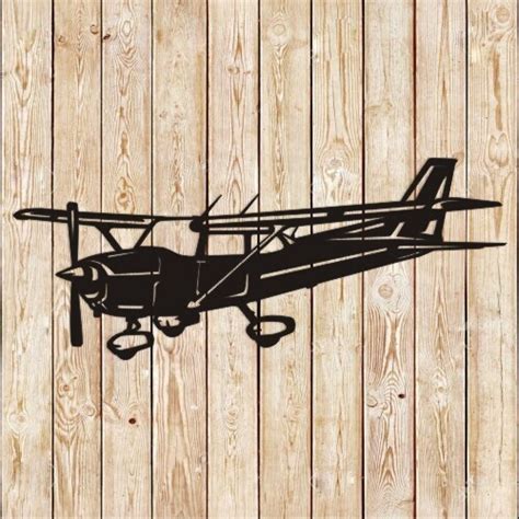 Plane Cessna 172 Vector Cutting File