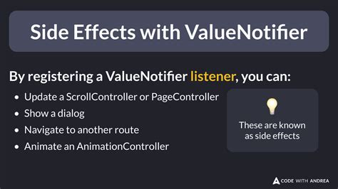 side effects with valuenotifier