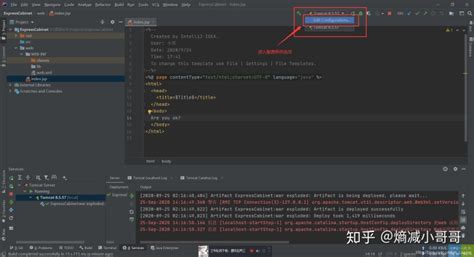 Idea Tomcat启动项目自动弹出网页如何使用 Intellij Idea 2020 构建一个最简单的javaweb项目 Csdn博客