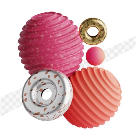 Premium Psd Abstract Geometric Shapes 3d Render Illustration