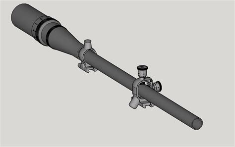 Scope Unertl Umarex Model TurboSquid 1258296