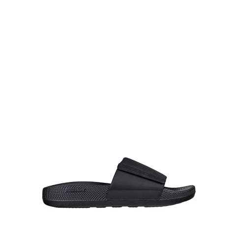 Skechers Hyper Slide Mens Sandal Black Skechers Indonesia