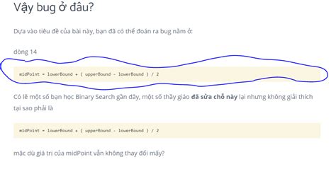 Bạn Tính Midpoint Trong Binary Search Chuẩn Chưa Hacker News Dạy Nhau Học
