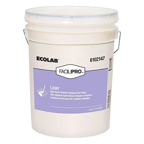 Ecolab Bucket 5 Gal Container Size Floor Finish 400gc66102147