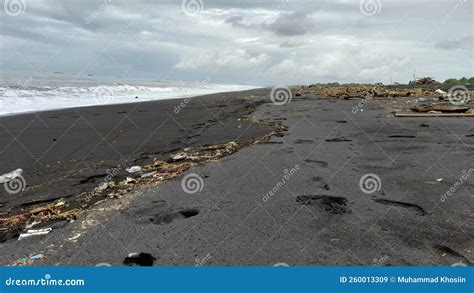 The Sea Side Of Beach At Sand Land Stock Image Image Of Sand Rock