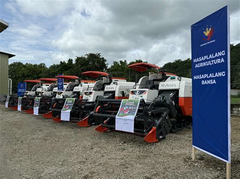 Pbbm Leads Turnover Of Rice Processing System Ii Farm Machineries For