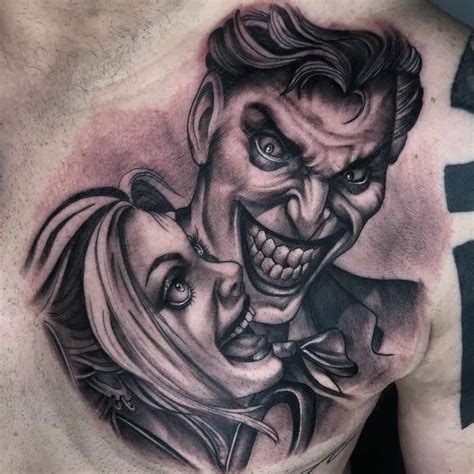 Joker Tattoos Black And White