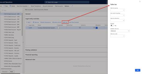 Setting Up A Main Account In D365 Finance Worldmax