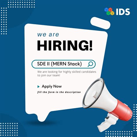 information data systems ids on linkedin hiring mernstack sdeii