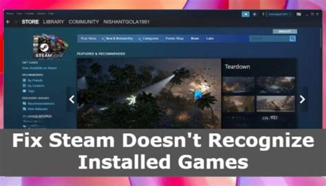 Steam Doesn T Recognize Installed Games