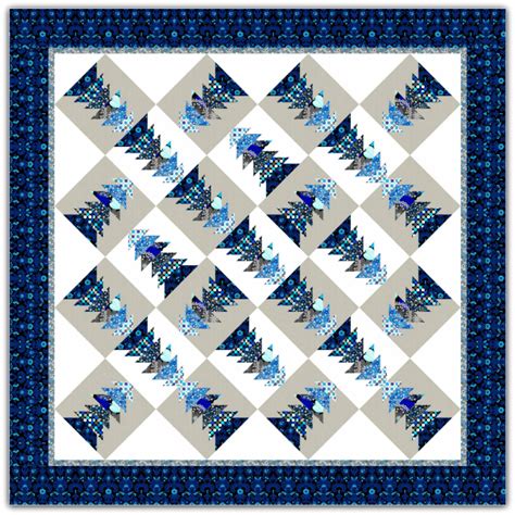 Modern Blue Quilt Patterns