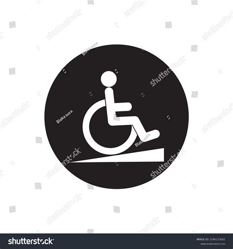 비활성화된 아이콘 휠체어 기호 벡터 그림 스톡 벡터로열티 프리 2186133001 Shutterstock