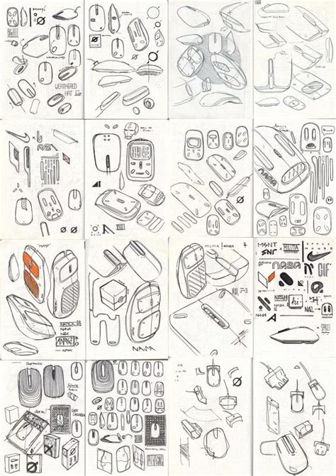 “鼠标”——和鼠标背后的草图 工业设计俱乐部 上海工业设计 产品外观结构设计 上海威曼工业产品设计公司