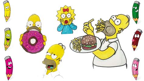 The Simpsons Painting نقاشی کودک سیمپسون ها Youtube