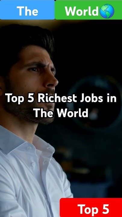 Top 5 Richest Jobs In The World🌎 Youtube