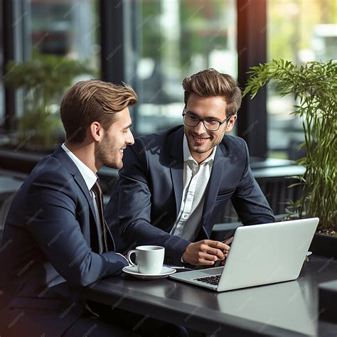 Premium Ai Image Portrait Of A Handsome Ceo Smiling