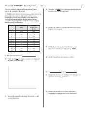 Ch 13 4 Print HW Linear Regression Pdf Chapters 4 13 PRINT HW Linear Regression This First