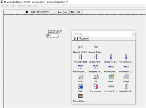 User Input In Vision Builder For Automated Inspection Sequence Ni
